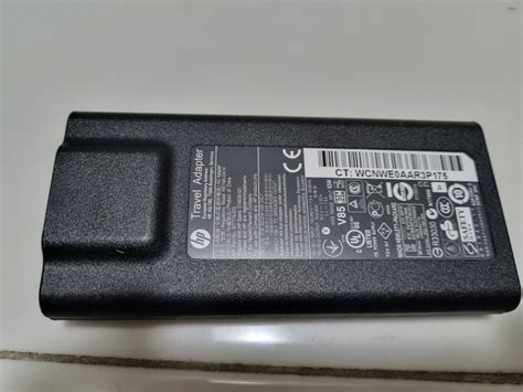 Hp W Slim Ac Adapter Computers Tech Parts Accessories Cables Adaptors On Carousell