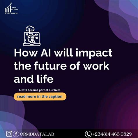 Ormd Datalab On Linkedin Artificial Intelligence Ai Is Set To Have A Significant Impact On The