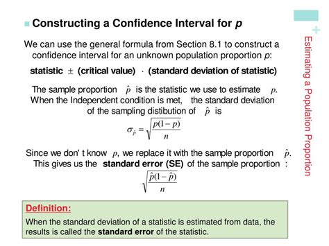 Ppt 8 2 Estimating A Population Proportion Powerpoint Presentation