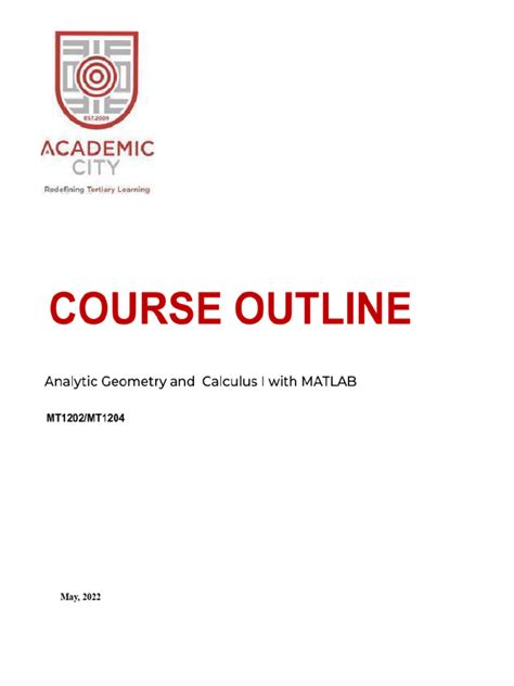 Analytic Geometry Calculus 1 With Matlab C2 Pdf Function Mathematics Integral