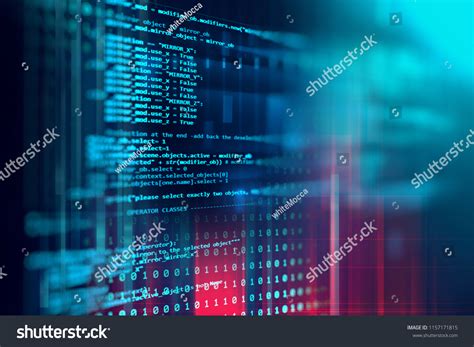 Programming Code Abstract Technology Background Software 스톡 일러스트 1157171815 Shutterstock