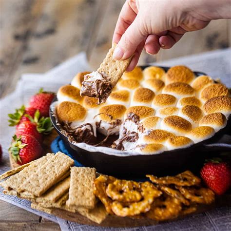 Smores Dip Recipe No Campfire Required Baking A Moment