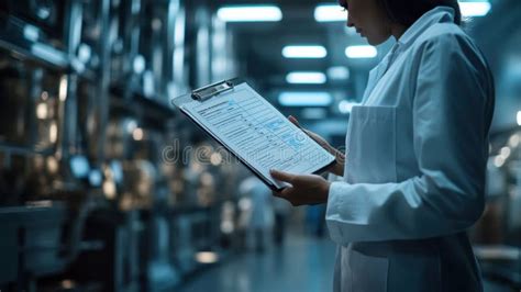 Industrial Worker Performing Regular Safety Inspections A Crucial Step