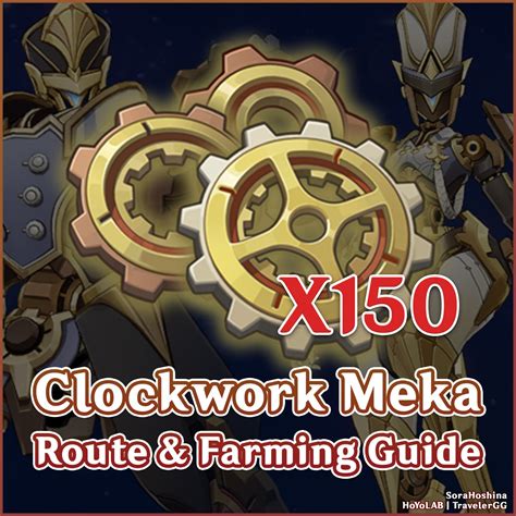 Clockwork Meka Route And Farming Guide Genshin Impact