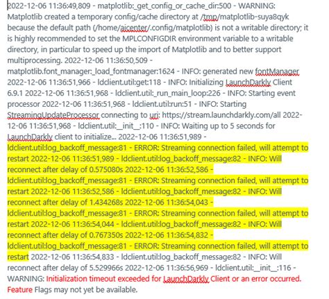 Streaming Connection Failed While Creating Mlskills For Mlpackage On