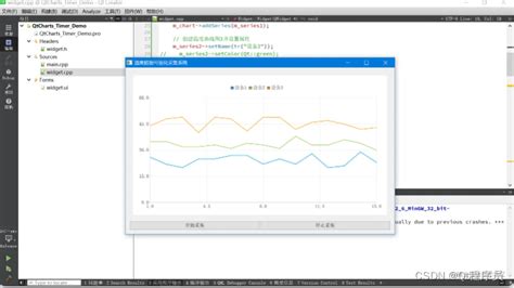Qtc使用qchart动态显示3个设备的温度变化曲线qt 动态数据显示 Csdn博客