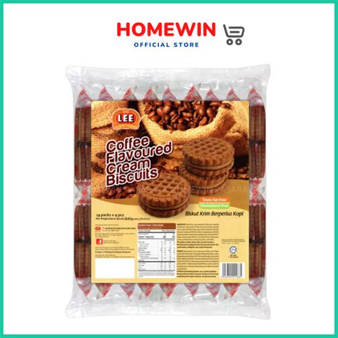 Lee Biscuits Coffee Cream Biscuits 46 6g X 18 Packs Lazada