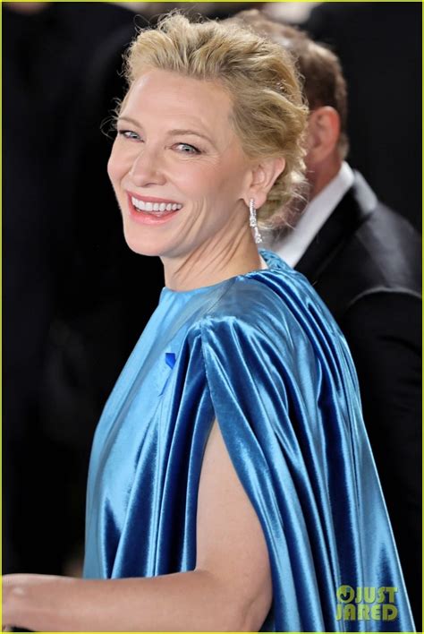 Best Actress Nominee Cate Blanchett Arrives At Oscars 2023 In Custom