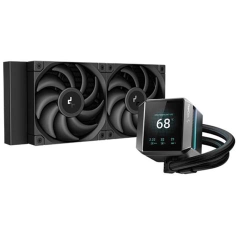 Jual Deepcool Mystique 240 Lcd 240mm Liquid Aio Cpu Cooler Di Seller