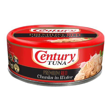 Century Tuna Premium Red Chunks In Water 184g Ever Supermarket