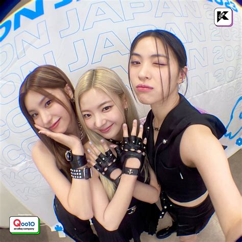230516 Kcon Twitter Update With Itzy Ritzy