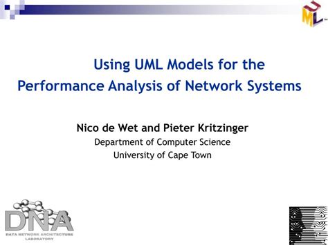 Ppt Using Uml Models For The Performance Analysis Of Network Systems