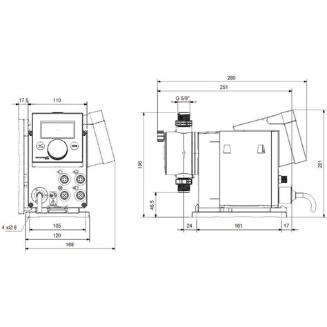 Grundfos Dda Dosing Pump 7 5 16 Fcm Pv T Cf 31u2u2ig 97722862 Digital Diaphragm Dosing