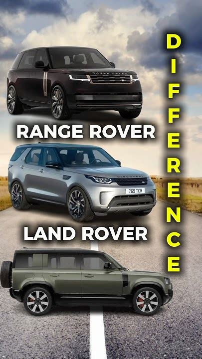 Land Rover Vs Range Rover Difference Landrover Rangerover Defender