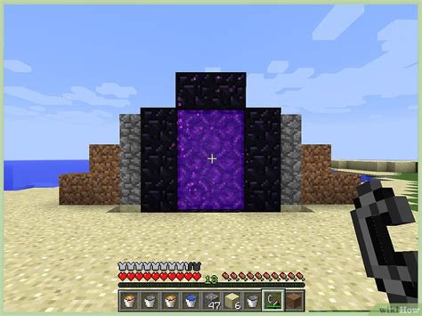 How To Make A Nether Portal In Minecraft Easy Ways