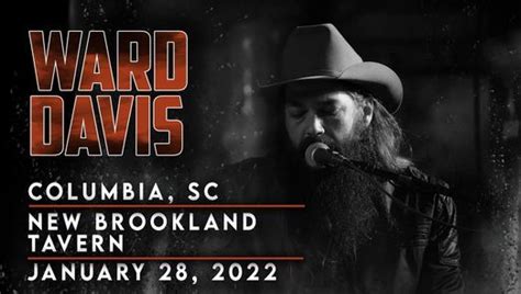 Ward Davis (Columbia, SC) | New Brookland Tavern, West Columbia, SC | January 28, 2022