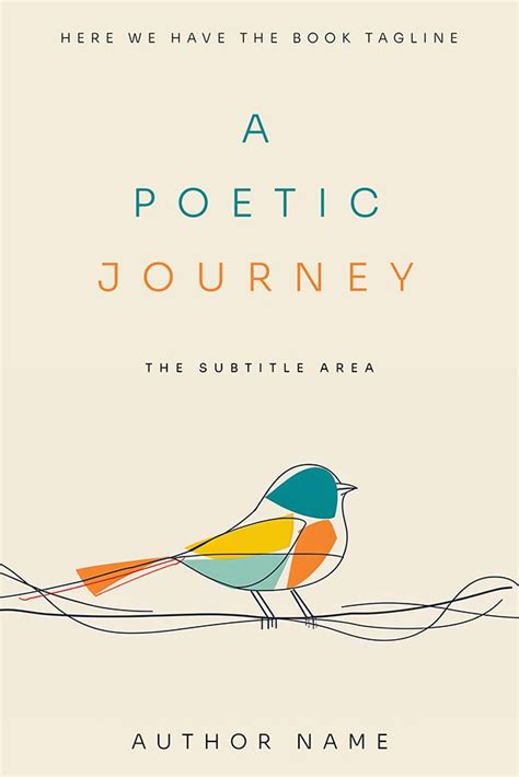 Premade Book Cover Design Poetry Book Cover Book Cover Creative