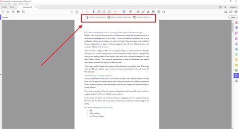 How To Lock A Pdf From Editing Copying Sharing And Printing