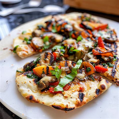 Grilled Vegetable Flatbread