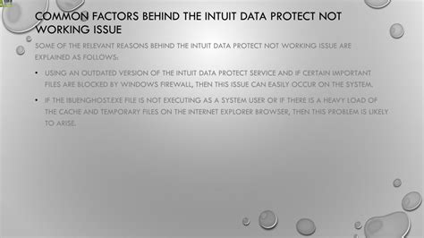 ppt easy way to resolve intuit data protect backup failed issue