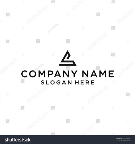 Letter Ls Triangle Logo Design Vector Stock Vector Royalty Free 1662008947 Shutterstock