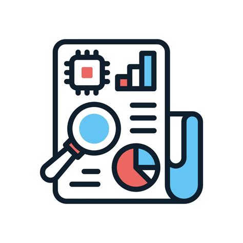 Predictive Analytics Icon In Vector Illustration 23752836 Vector Art