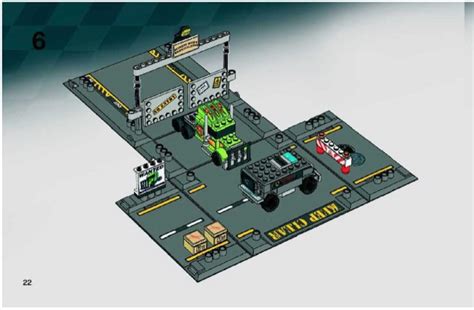 Lego Instructions For Set 8199 Security Smash Racers Tiny Turbos