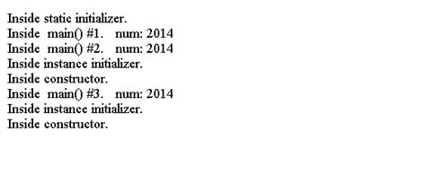 Java 初始化块w3cschool