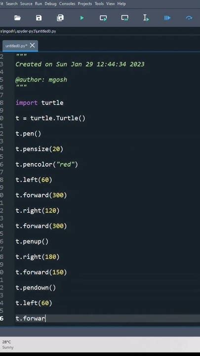Python Turtle To Print Alphabet Letter A Trending Shorts Codinglife