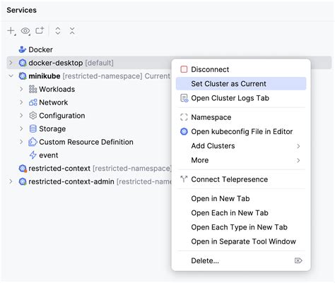 Kubernetes Jetbrains Rider Documentation