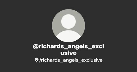 Richardsangelsexclusive Find Richardsangelsexclusive Onlyfans