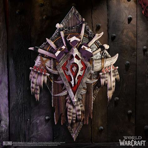 World Of Warcraft Horde Wall Plaque 30cm