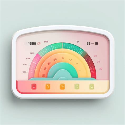 Premium Ai Image Pastel Perfection A Clean 3d Texture Dashboard Icon