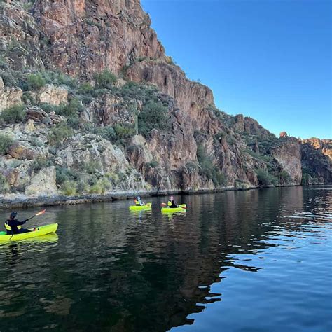 Saguaro Lake Guided Kayaking Tour Getyourguide