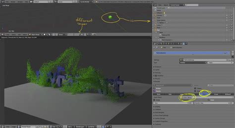 Particle System Doesn T Render But Shows In D View Blender Stack Exchange