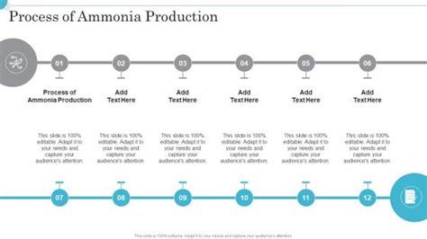 Process Of Ammonia Production PowerPoint Presentation And Slides PPT Template SlideTeam