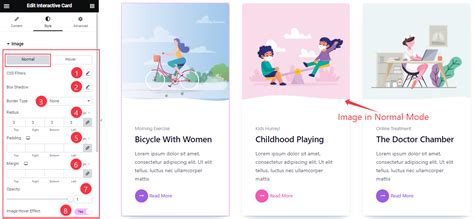 How To Use Interactive Card Widget By Element Pack Pro