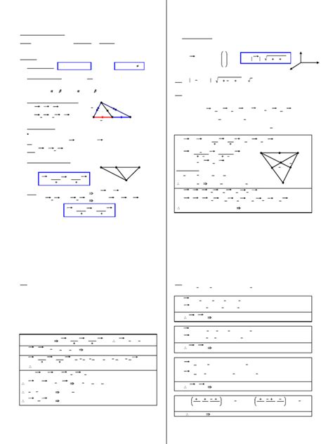 2020 6n Vectors Pdf Euclidean Vector Angle