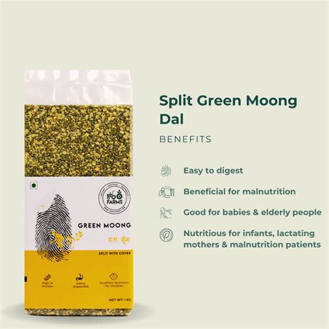 Split Green Moong Ooo Farms