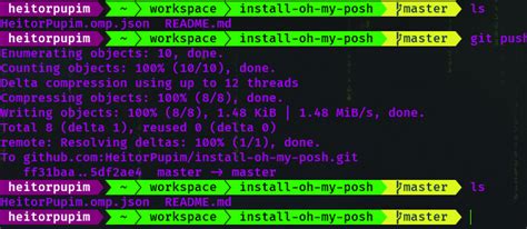 Github Heitorpupim Install Oh My Posh How To Install Oh My Posh Themes On Ubuntu20 04 And