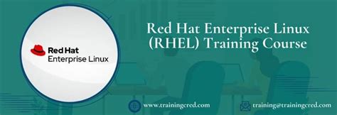 Red Hat Enterprise Linux Rhel Training Course