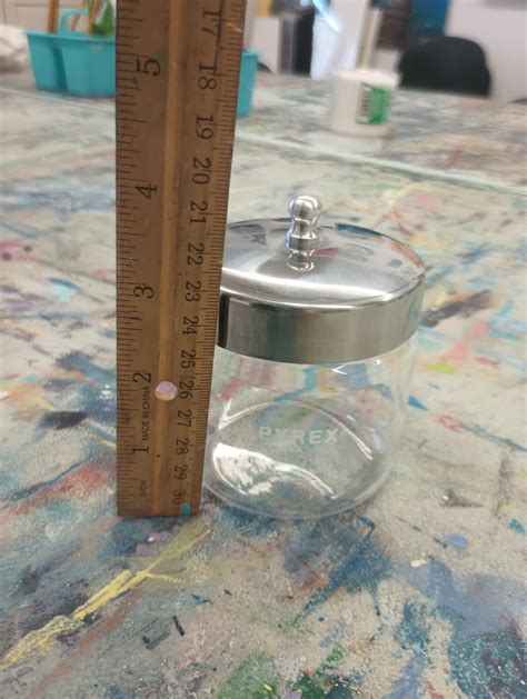 Vintage Apothecary Pyrex Jar With Lid Etsy