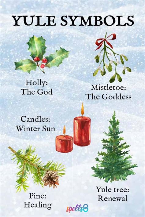 Small Winter Solstice Symbols Yule Winter Solstice Sun