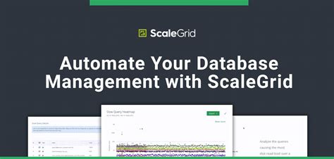 Scalegrid Provides Automated And Fully Managed Database As A Service Solutions For Enterprises