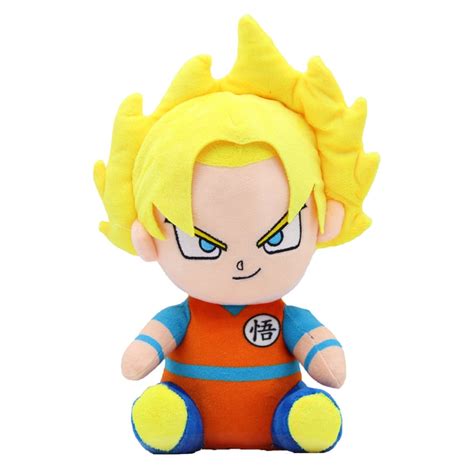 20cm Dragon Ball Z Japan Anime Plush Toys Super Saiyan Goku Vegeta
