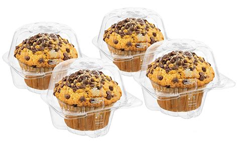 Fresh Bakery Muffins 4 Individually Wrapped Muffins Included