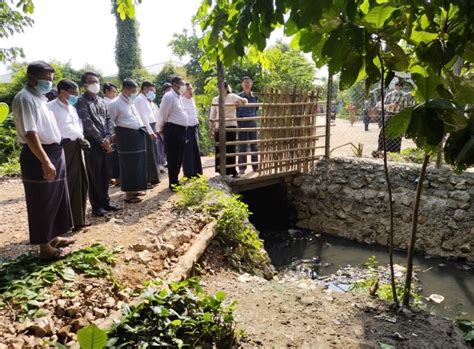 မွန်ပြည်နယ် ၀န်ကြီးချုပ် မော်လမြိုင်မြို့နယ်အတွင်း ရေကြီးရေလျှံဘေးမ