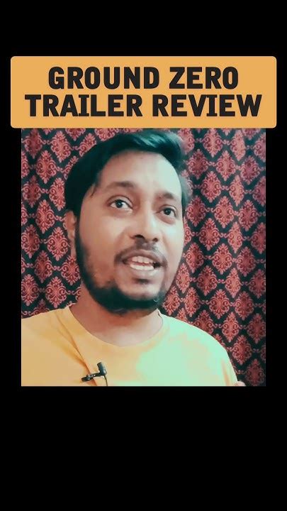 Ground Zero Trailer Review And Reaction Youtube