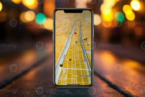 mobile point travel position direction map navigation phone location