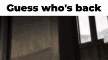 Guess Whos Back  Funny